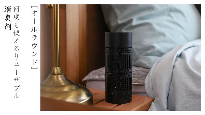 悪臭と汗のニオイ、納豆、魚のニオイまで消す！リユーザブル消臭剤『オールラウンド』｜マクアケ - アタラシイものや体験の応援購入サービス
