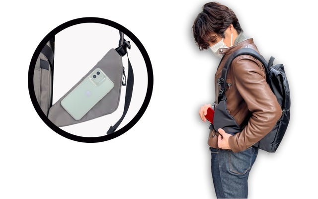 背負ったまま楽々出し入れ。機能 スタイルにこだわる《WINGSACK2》｜マクアケ - アタラシイものや体験の応援購入サービス