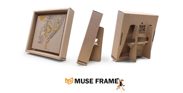 MUSE FRAME（紙額縁） 自由なアート 心地よい空間 心温まるインテリア｜マクアケ - アタラシイものや体験の応援購入サービス