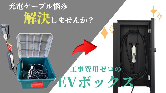 DIYで毎日の充電をもっと快適＆キレイに！戸建て住宅向け「EVボックス」｜マクアケ - アタラシイものや体験の応援購入サービス