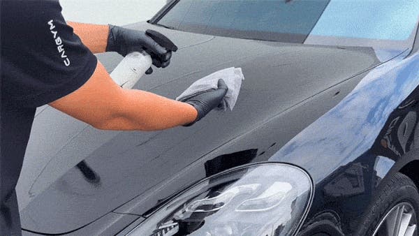 愛車の撥水コーティング、噴きかけて磨けば OK! CARGYM撥水コーティング剤｜マクアケ - アタラシイものや体験の応援購入サービス