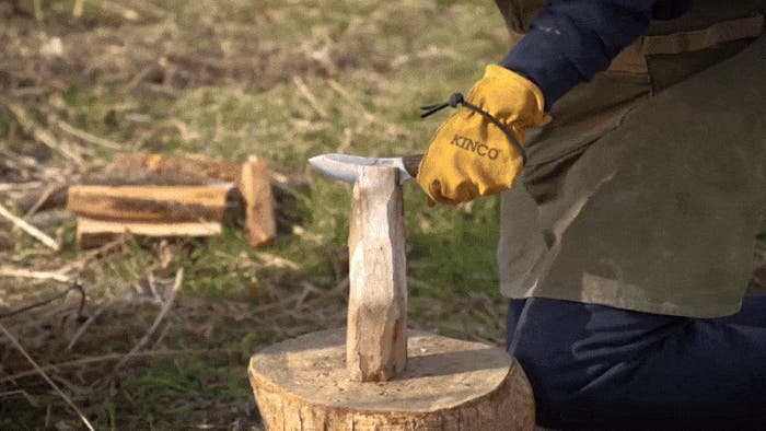 「絶妙カーブ」で食材カットがリズミカルに！FEDECAブッシュクラフトナイフ｜マクアケ - アタラシイものや体験の応援購入サービス