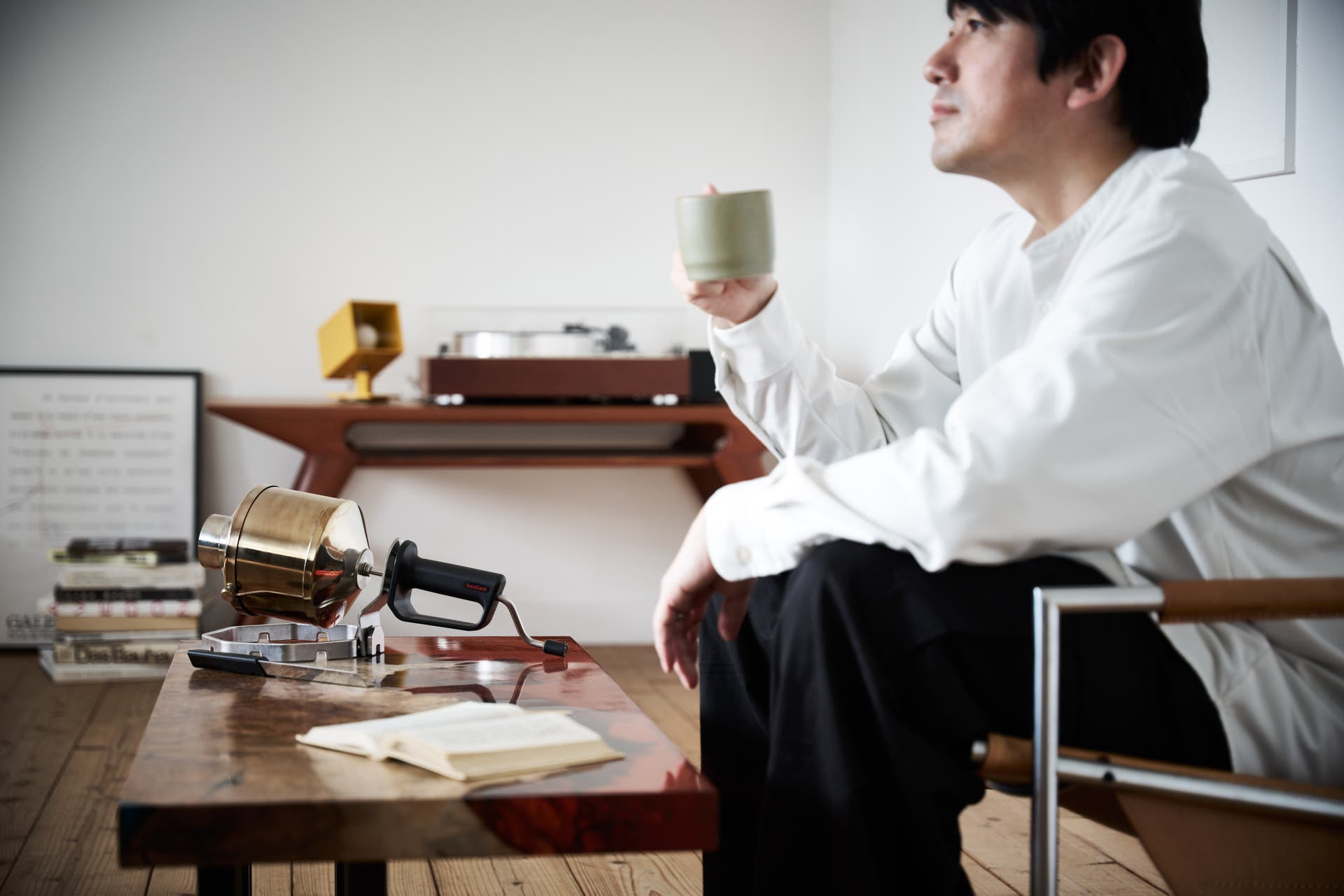 岩谷産業が贈る新焙煎体験。コーヒー好きが遂に叶えた珈琲豆焙煎機MY ROAST｜マクアケ - アタラシイものや体験の応援購入サービス