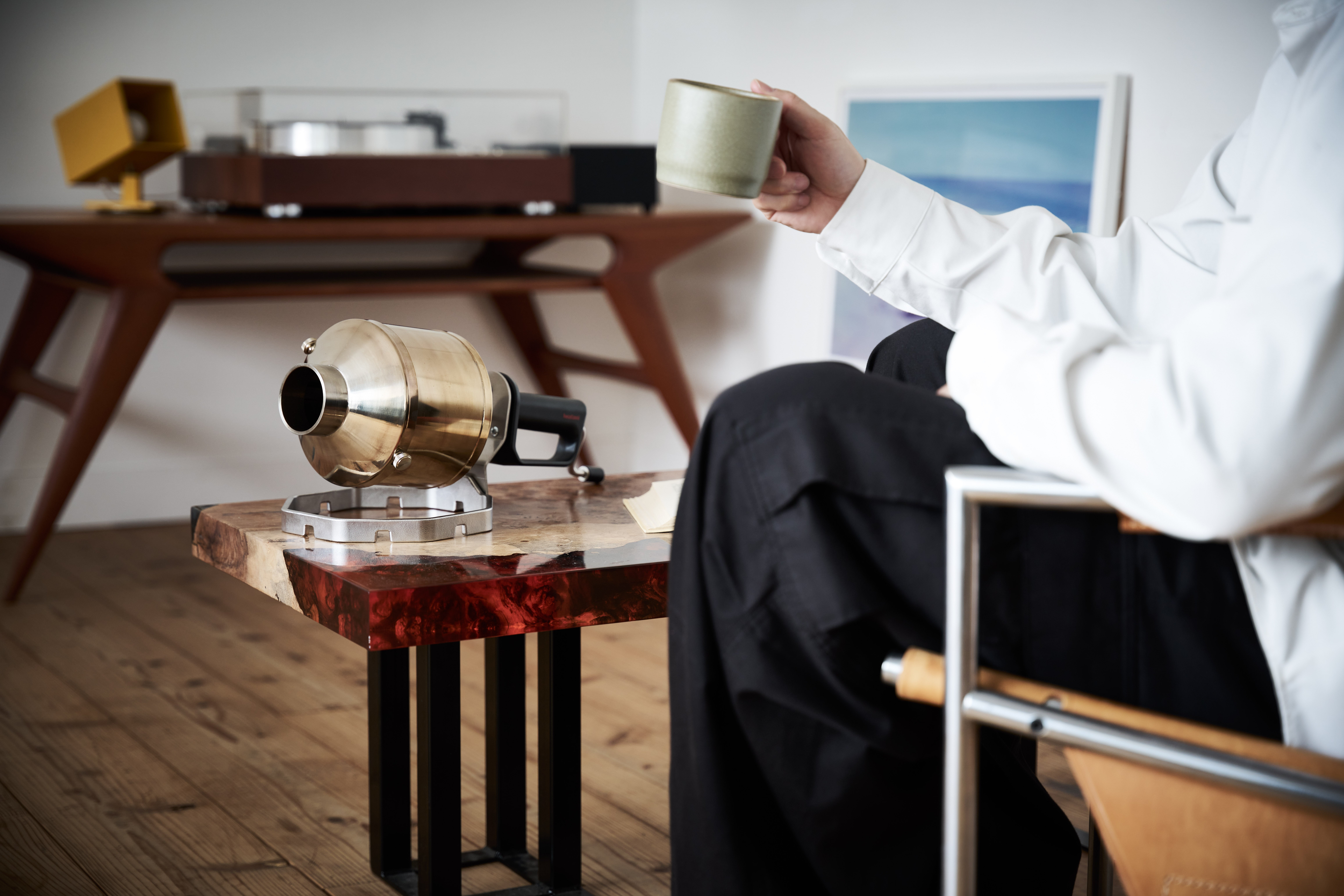 【アンコール】岩谷産業が贈る新焙煎体験。遂に叶えた珈琲豆焙煎機MY ROAST｜マクアケ - アタラシイものや体験の応援購入サービス