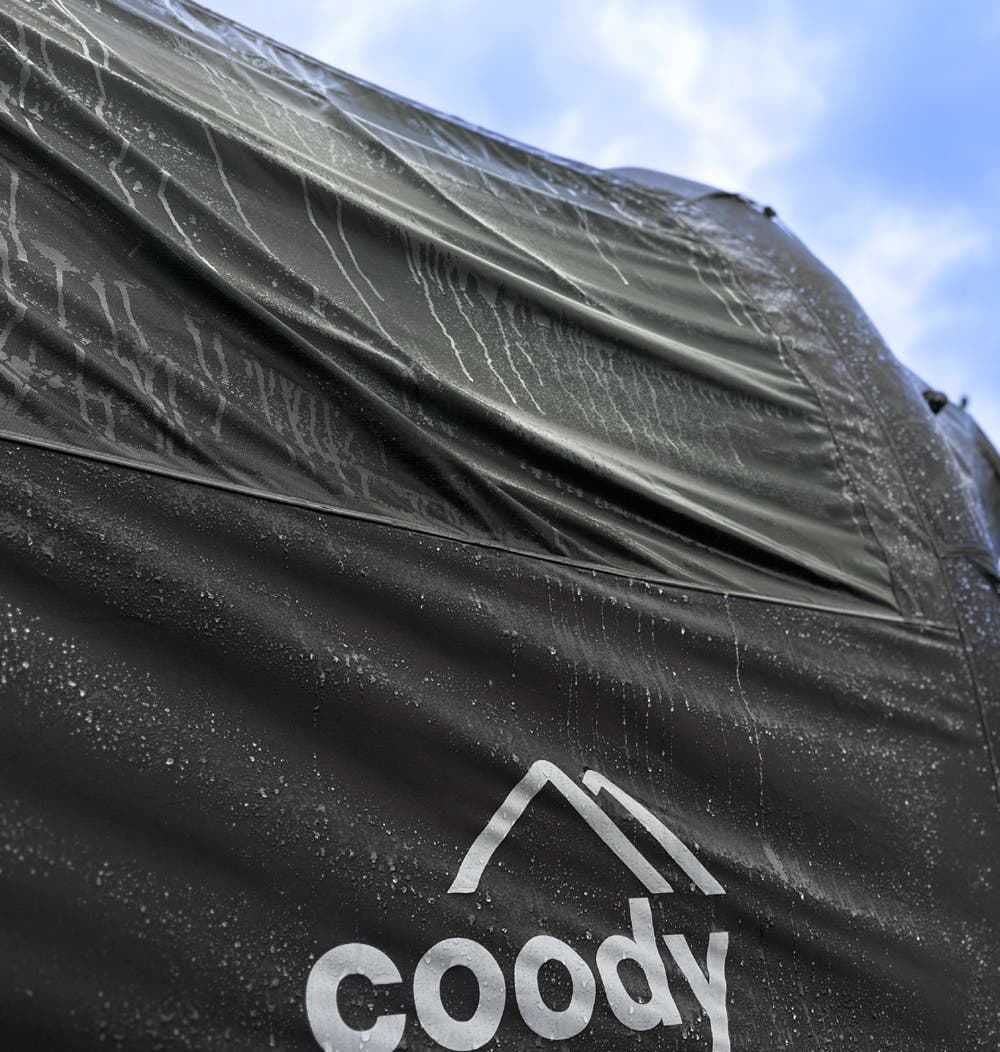 coodyらしさ満載！2張り目にも最適【3WAY】フォートレス21エアタープ｜マクアケ - アタラシイものや体験の応援購入サービス