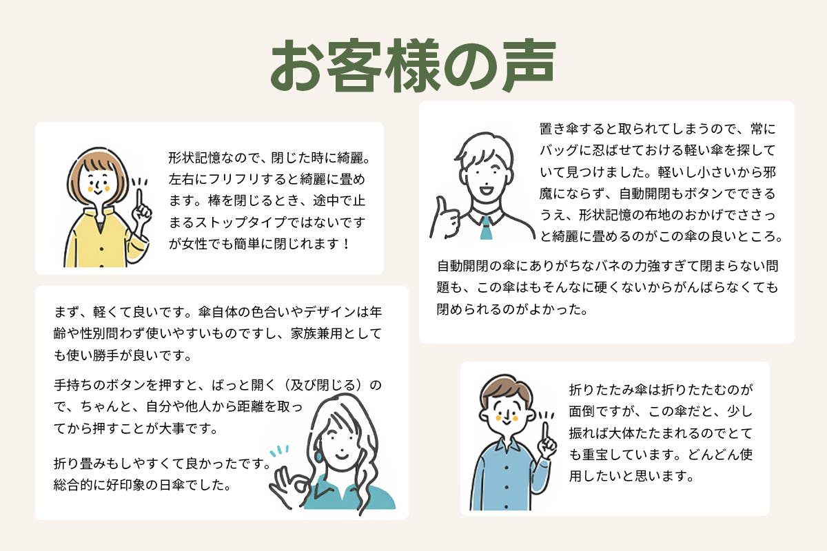 KONCIWA 3秒でたためる形状記憶折りたたみ傘 、晴雨兼用 折りたたみ傘｜マクアケ - アタラシイものや体験の応援購入サービス